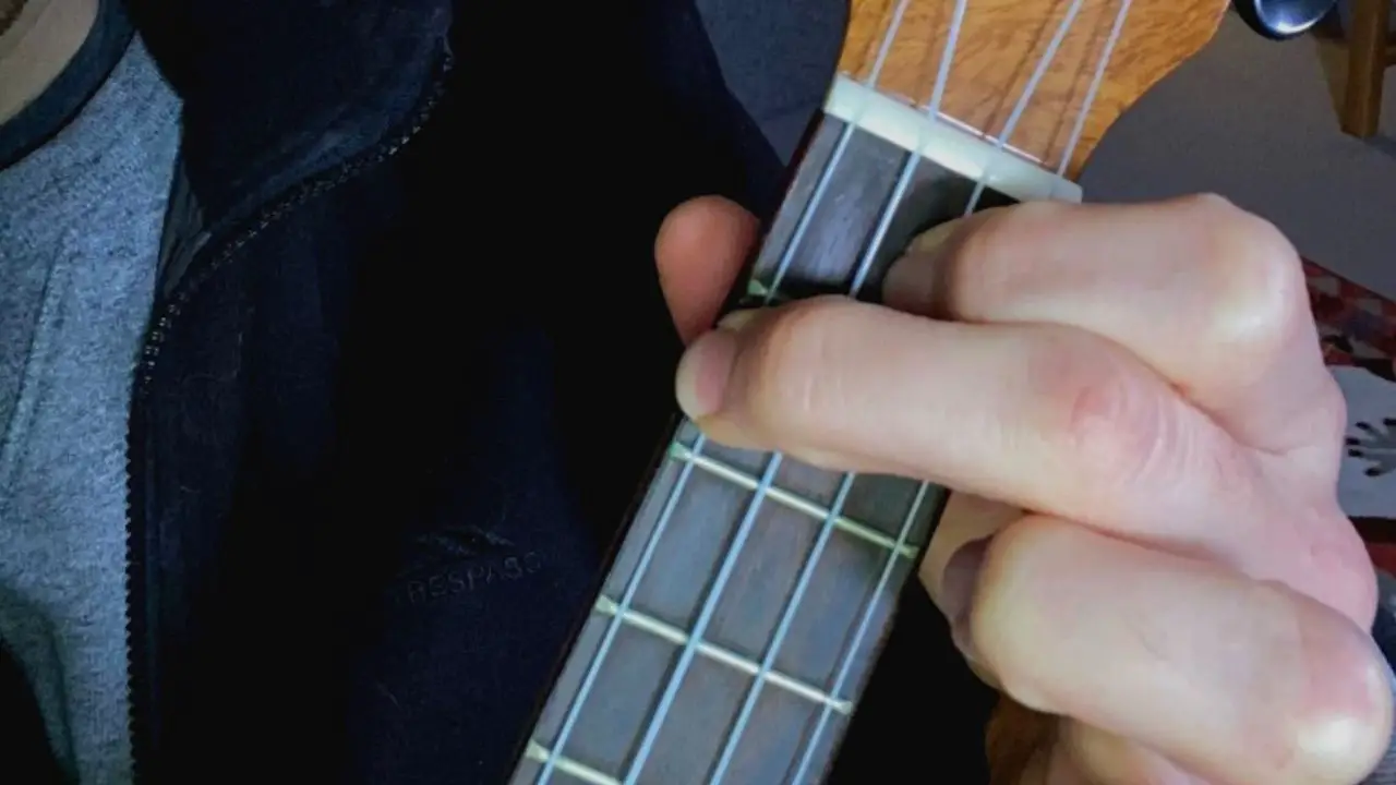 How to Play an F Major Chord on Ukulele + Free Chord Poster